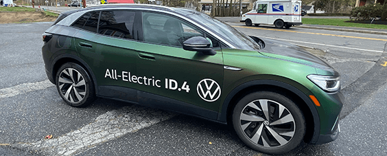 VW ID.4 Touchless Branding Experience • Colorkarma News