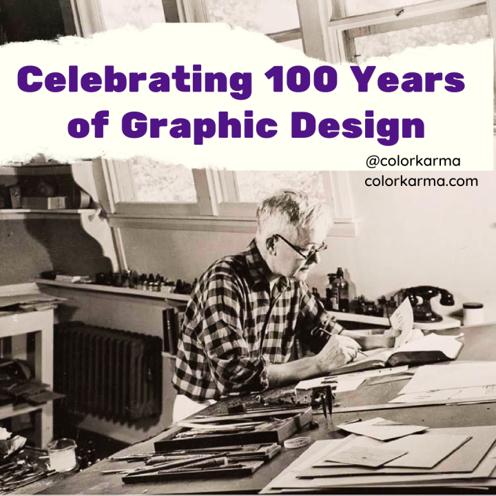 Celebrating 100 Years Of Graphic Design • Colorkarma News